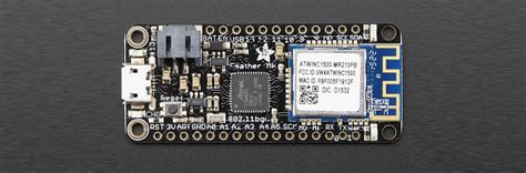 Feather Of The Day Adafruit Feather M WiFi Adafruit Feather MicrochipMakes Adafruit