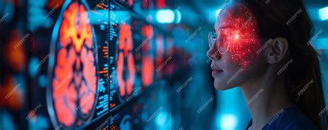 Premium Photo Ai Algorithms Analyzing Medical Images Background