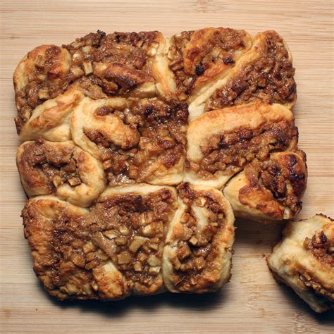 Vegan Apple Caramel Scrolls Flora And Fauna