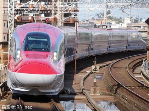 【jr東】e6系z3編成新幹線総合車両センター出場北上試運転 2nd Train鉄道ニュース