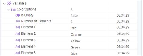 Variable Types And Assets