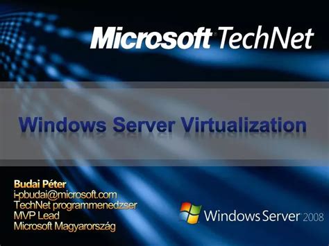 Ppt Windows Server Virtualization Powerpoint Presentation Free