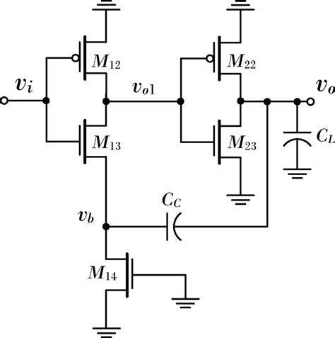 Small Signal Differential Mode Half Circuit Of The Amplifier Download Scientific Diagram