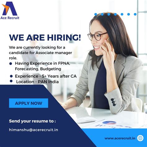 Ace Recruit Is Hiring Finance Professionals Himanshu Kumar Sinha Posted On The Topic Linkedin
