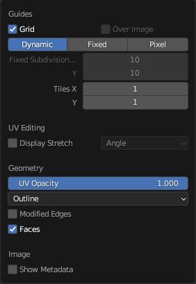 Overlays オーバーレイ Blender Manual