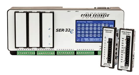 Input Output Modules SER 32e Cyber Sciences LLC