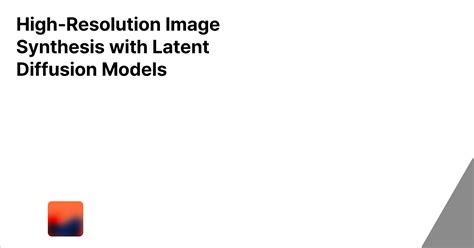 High Resolution Image Synthesis With Latent Diffusion Models Kim Hojin