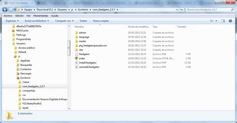 Fallo Al Instalar Componente Feedgator 237 En Joomla 336 R
