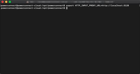 Configuring The Powerconnect Agent To Use A Proxy