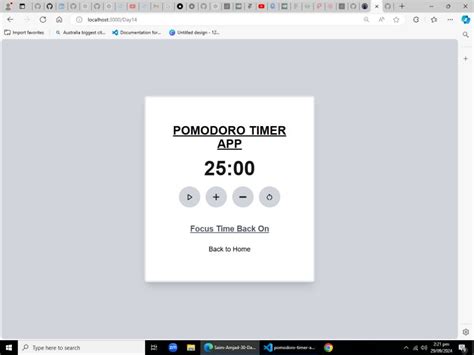 saim raza on linkedin 30daysofcode day14 pomodorotimerapp nextjs