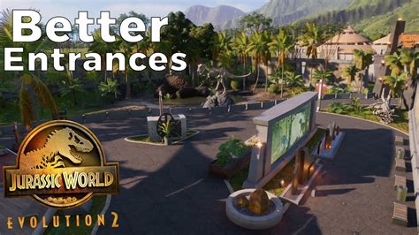 How To Make Better Park Entrances In Jwe2 Youtube