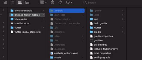 Filenotfoundexception Android Include Flutter Groovy While Integrating Flutter As A Module