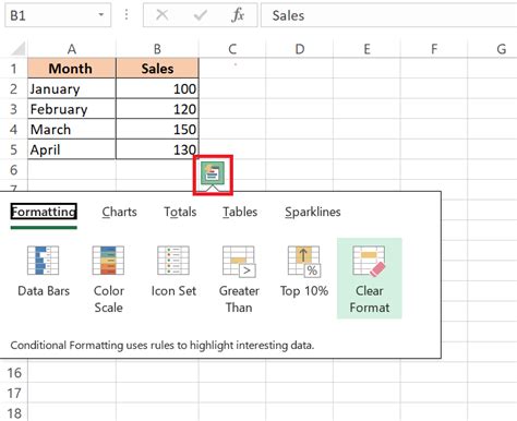 How To Use Quick Analysis Tool Like A Pro In Excel Myexcelonline
