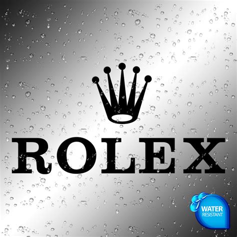 Rolex Large Sticker 7 Inches Weather Proof Decals Cut Out Not