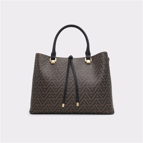 Aquafynaax Brown Overflow Womens Tote And Satchel Bags Aldo Us