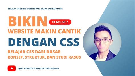 6 Belajar Styling Text Pada Css Youtube