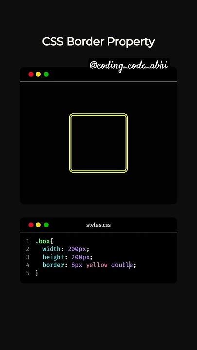 Css Border Effect Using Css Grid Areas And Html5 Semantic Elements🚀