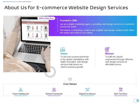 E Commerce Website Design Proposal Powerpoint Presentation Slides Presentation Graphics