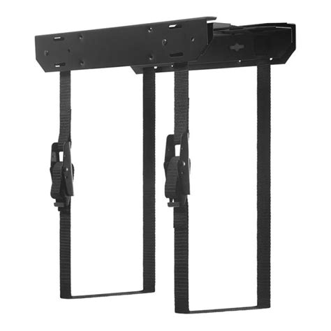 Sliding Black CPU Holder With Adjustable Support Straps