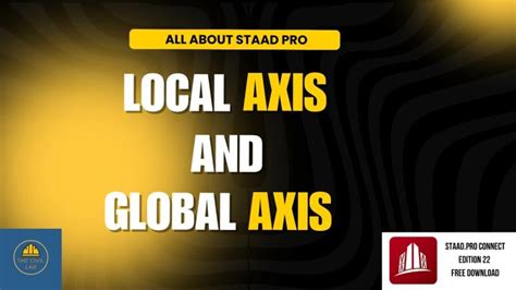 staad pro local vs global axis demystified 🏗️ master structural