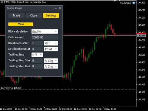 Trade Panel MetaTrader 5 | Buy Trading Utility for MetaTrader 5