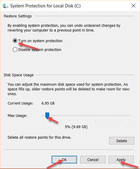 no system restore points in windows 10 [solved]