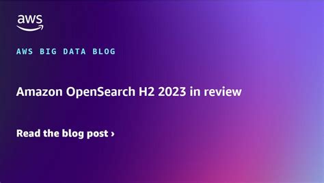 Oleksii Bebych On Linkedin Amazon Opensearch H2 2023 In Review