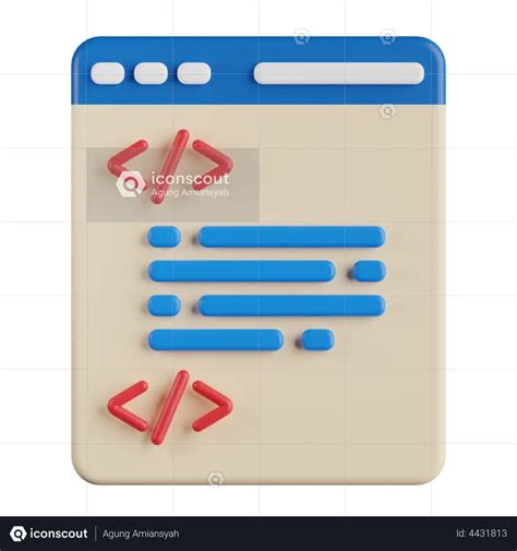 Programming Language 3d Illustration Free Download Design