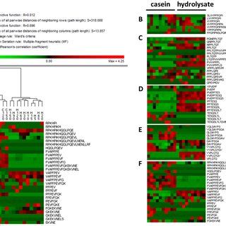 A Heat Map Representation Fragment Of The Hierarchical Clustering