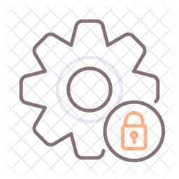 Hardware Security Icon Download In Line Style