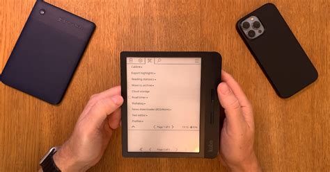 Koreader Settings And Reading Options Setup On A Kobo E Reader Kobo