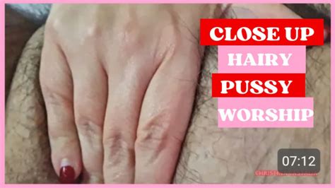 Christinacastalia Closeup Fat Hairy Pussy Worship Manyvids