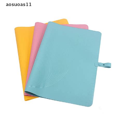 [aosuoas11] แผ่นนวดแป้งโด ซิลิโคน แบบหนา ไม่เหนียวติด ขนาด 40 60 ซม สําหรับทําเบเกอรี่ Shopee