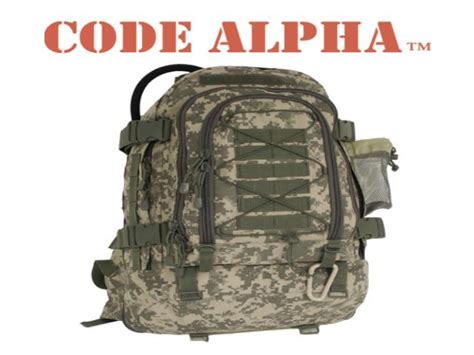 Code Alpha Bags And Packs