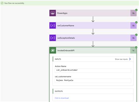 [step by step] create and call global custom api from canvas app using power automate with error
