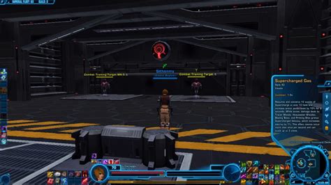 Swtor 51 Arsenal Mercenary Basic Ability Rotation Training Dummy