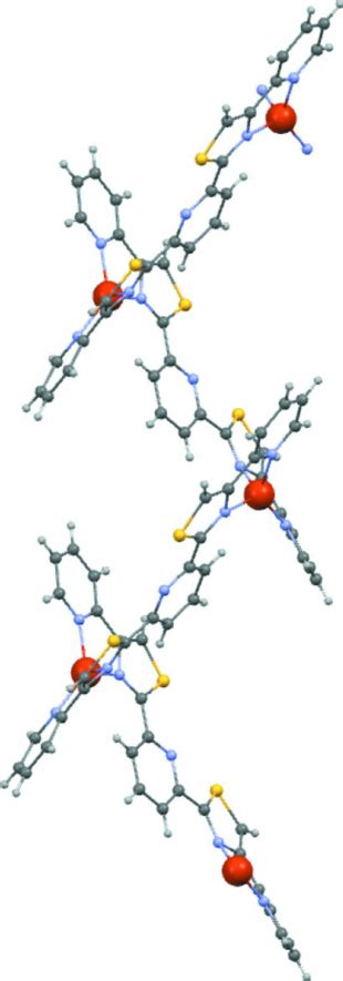 A Single Chain Showing The Construction Of The Coordination Polymer