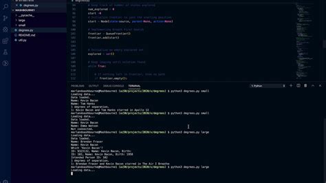 cs50ai degrees project youtube