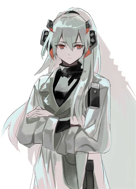 Saria Arknights Drawn By Nukuyu Haru Danbooru