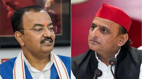 Akhilesh Has Become Pawn Of Congress Keshav Maurya Rebukes Sp Chief