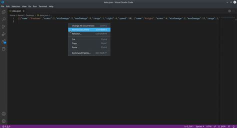 Formatting JSON In Visual Studio Code Gigi Labs