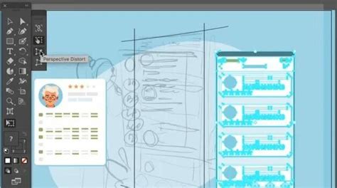 Как трансформировать объект в иллюстраторе Трансформация в перспективе Adobe Illustrator