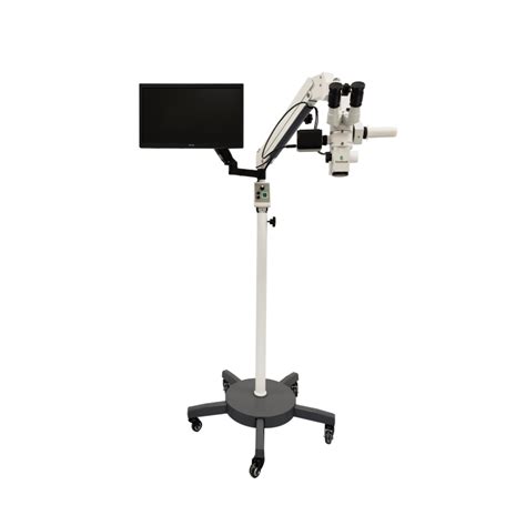 Veterinary Column Type Ophthalmic Microscope