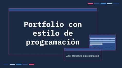 Programming Style Portfolio Presentation