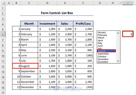 How To Insert And Use Excel Form Control Exceldemy