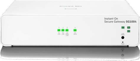 Hpe Networking Instant On Secure Gateway 4 Port Gigabit Sg1004 Eu En Galaxus