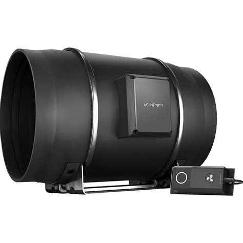 Ac Infinity Cloudline S12 12 In Inline Duct Fan W Speed Controller