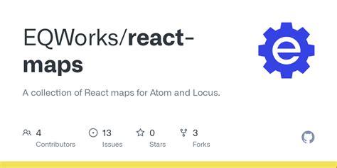 GitHub EQWorks React Maps A Collection Of React Maps For Atom And Locus