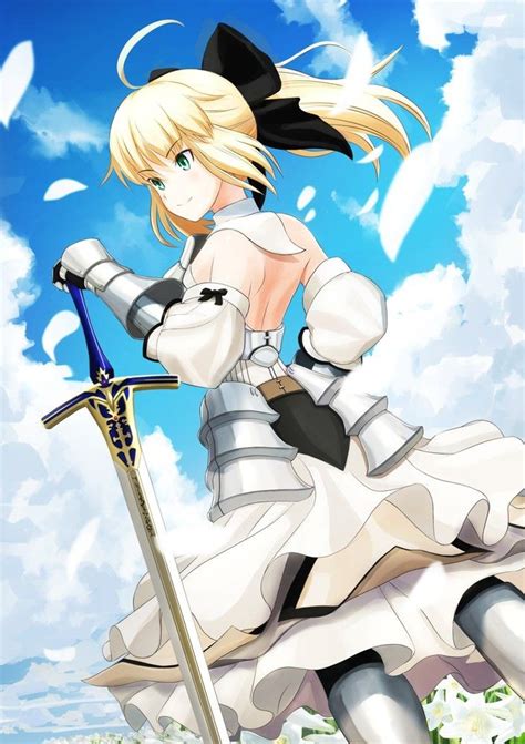 Pin de Zelan em Fate/Series Artoria Pendragon "Lily" (Saber)