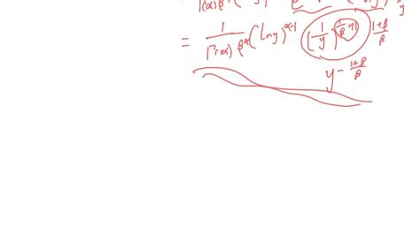 A Loggamma Random Variable Is A Random Variable Of The Form Yex Where X ∼gammar λ